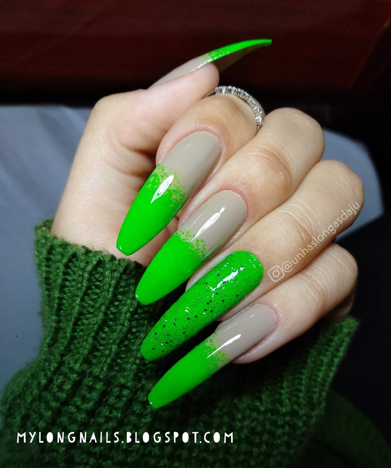 Long Nails Julias Beautiful Natural Sexylong Nails 6
