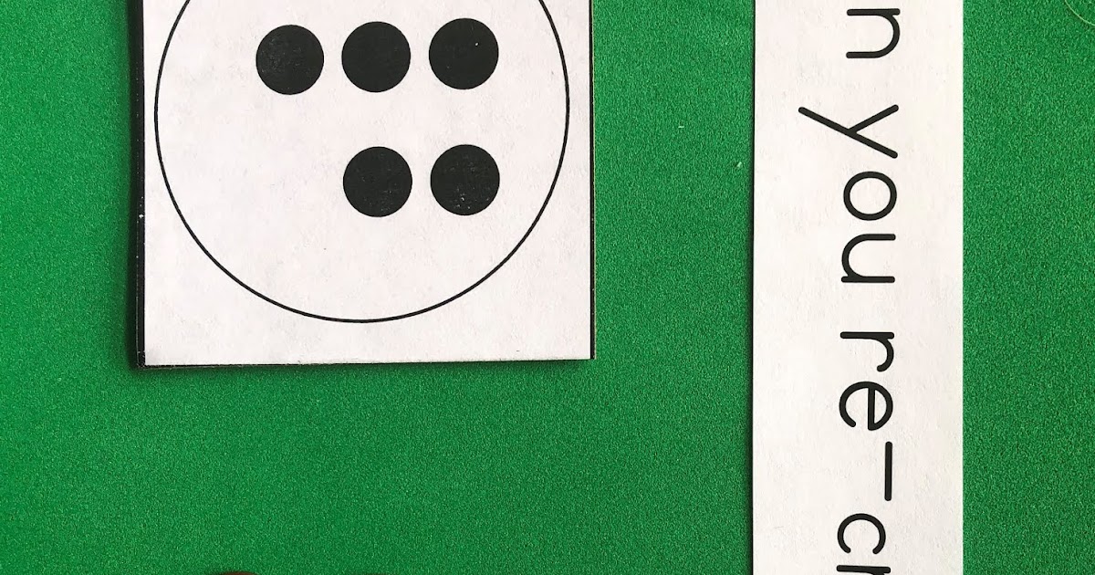 ms. brown's classroom: More Dot Card Activities