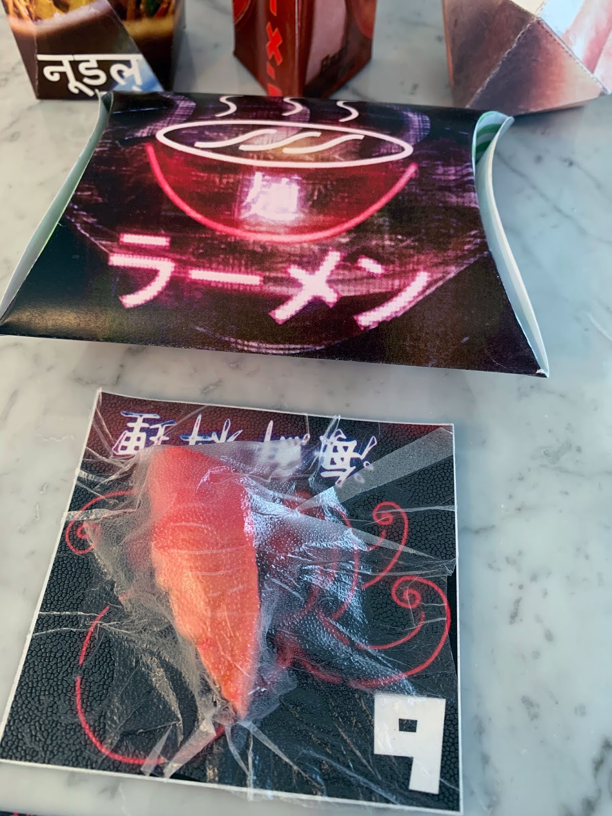 Blade Runner: 2049 BiBi's Bar and Food Court Prop Reproductions 6 items