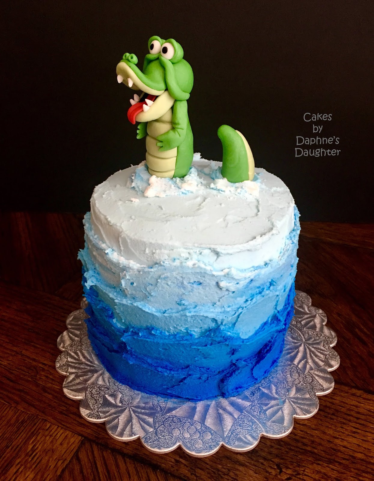 The Bake More: Please DO NOT Feed the Gator Cake