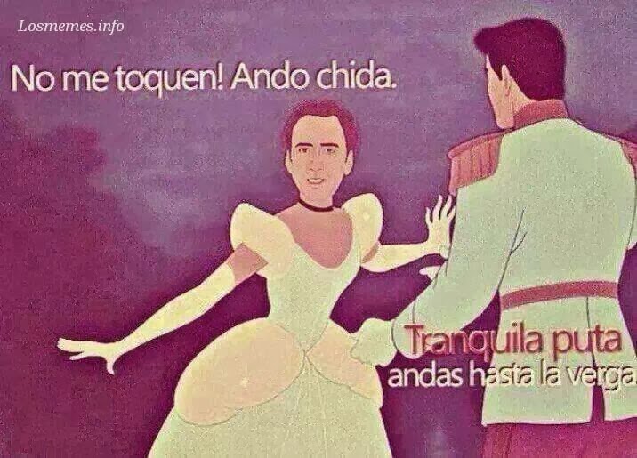 No me toques Ando Chida | Memes descargas