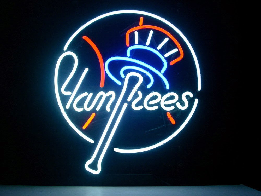 Wiki Neon Sign Blog: MLB NEW YORK YANKEES BEER BAR CLUB NEON LIGHT SIGN ...