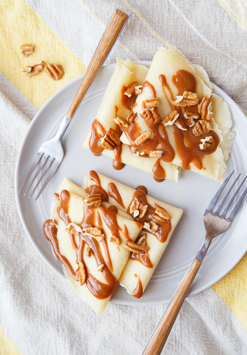 DULCE DE LECHE CRÊPES | Healthy Food Recipes