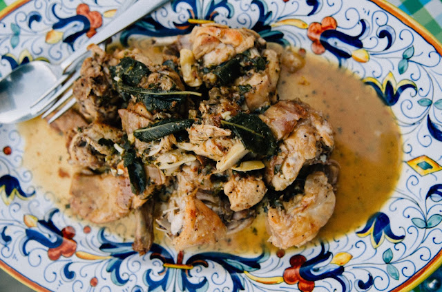 La Tavola Marche: Recipe: Braised Rabbit "Hunter's Style" - Coniglio ...