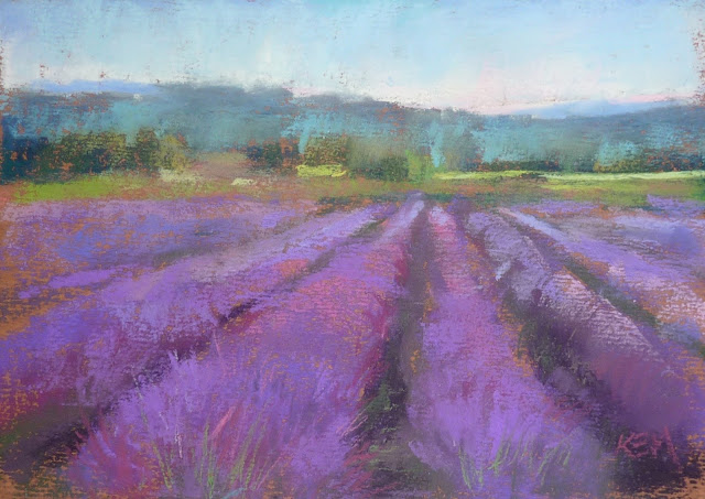 Painting My World: Tips for Painting Lavender!