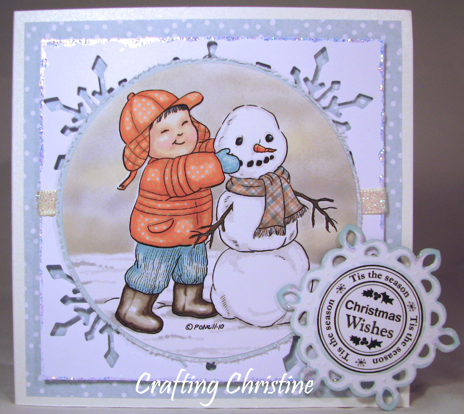Crafting Christine: Phindy's #66 A Snowman's Prayer