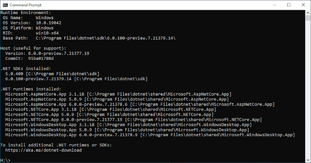 Code Example Center: .NET - How to check installed .NET version(s)