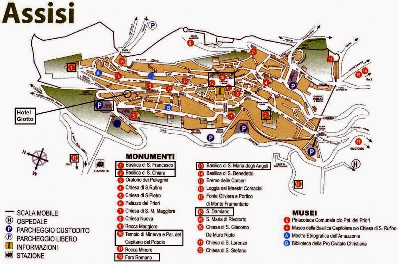 The Absent-Minded Professor's Travels: Italy 2014: More Maps