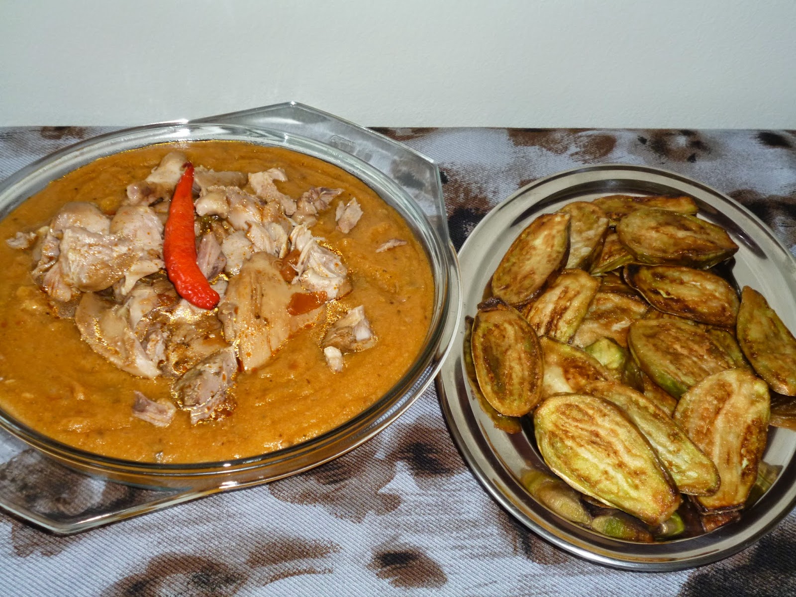 Piteisdadinha: MALAMBA (frango com angu) e JILÓ FRITO