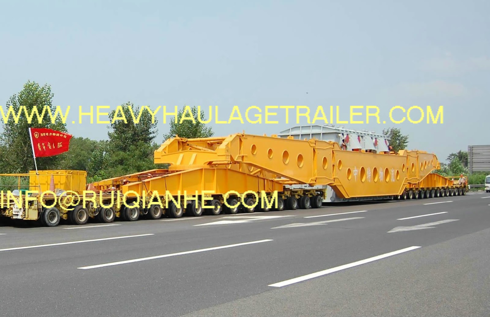 modular trailer: goldhofer modular trailer 16+16 couple with girder ...