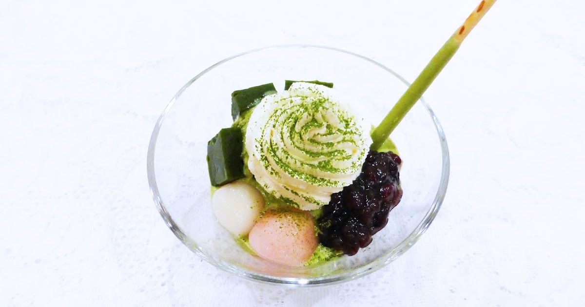 Matcha Parfait – Matcha Kuzumochi and Dango Recipe