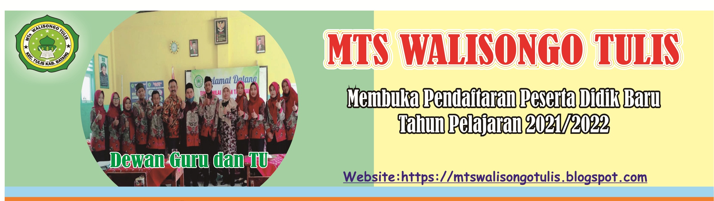 MTs Walisongo Tulis: PPDB MTs Walisongo Tulis Tahun 2021/2022