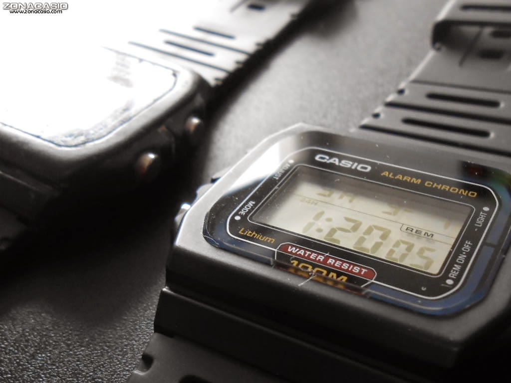 Zona Casio: Diferencias entre el Casio W-720 de los ochenta, y su ...