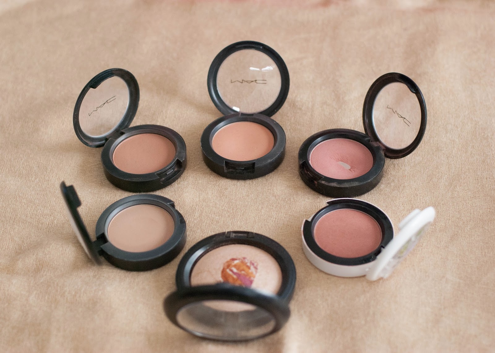 My blush collection