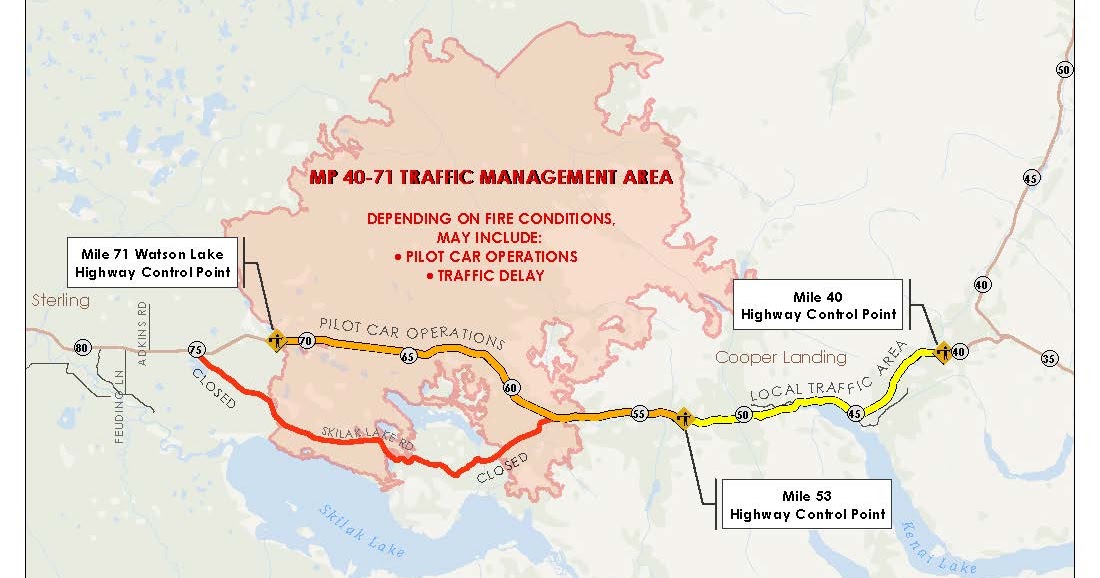 KPB Joint Information Center: 8/29/19 2:45 pm Sterling Highway Placard ...