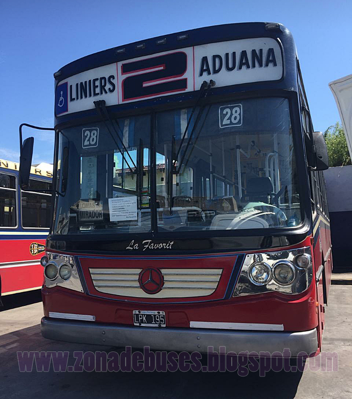 Colectibus - Zona de Buses: LINEA 2