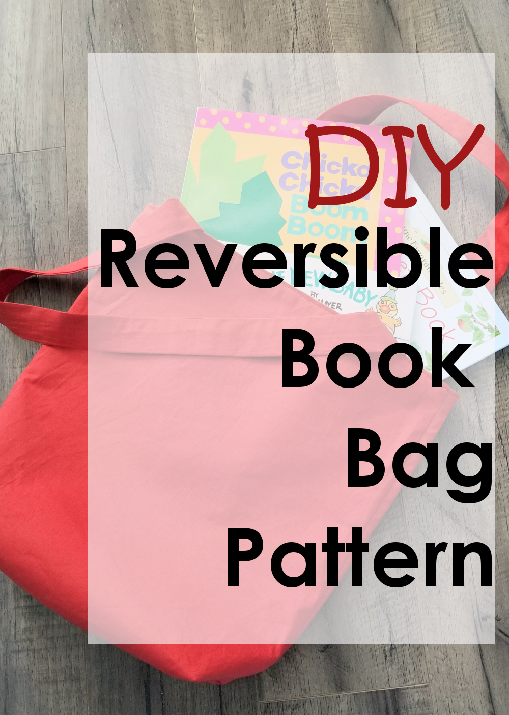 Summer Reading Reversible Book Bag Pattern | Sew Simple Home
