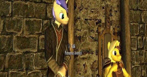 My Little Pony Skyrim Fluttershy