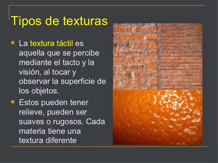 Plastica Visual 3ro | La Salle Pigüé: La textura