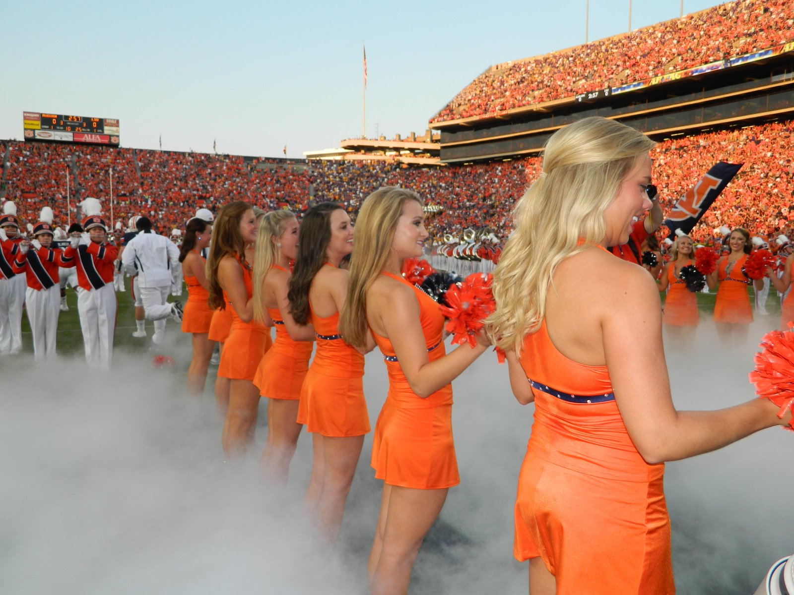 Tiger Paws Dance Team: Auburn v LSU