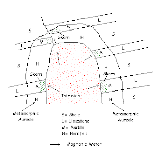 Jendela Explorasi: Litologi endapan skarn