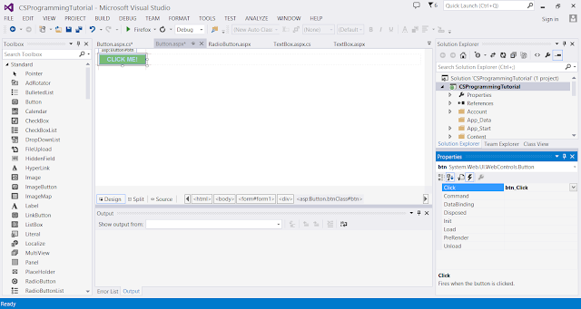 Button Control in Asp.net C# Web Form