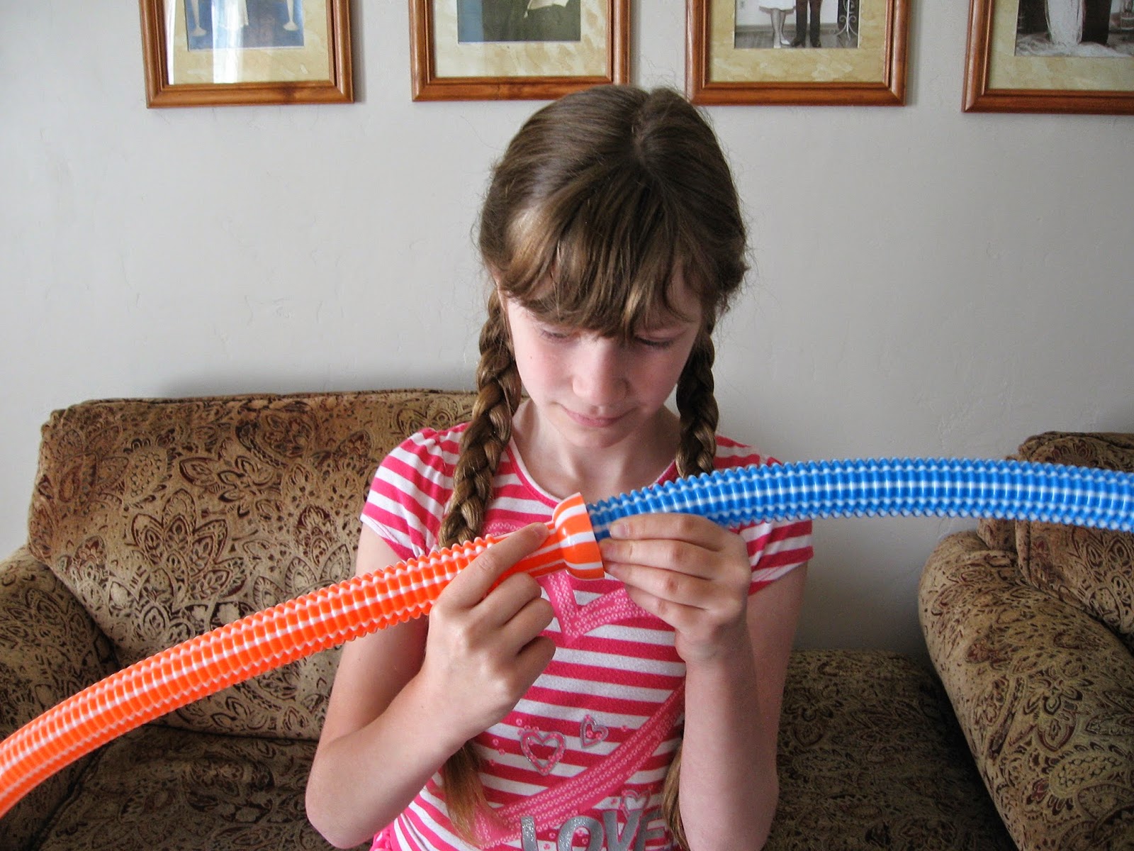 Almost Unschoolers: Summer Fun 2014 - Singing Tubes on the Vacuum Cleaner