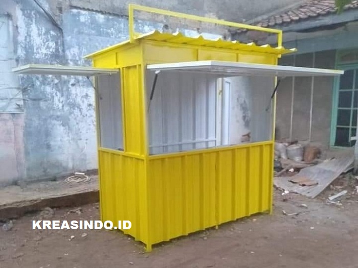10+ Model Booth Semi Container Besi Desain Terbaru dan Modern