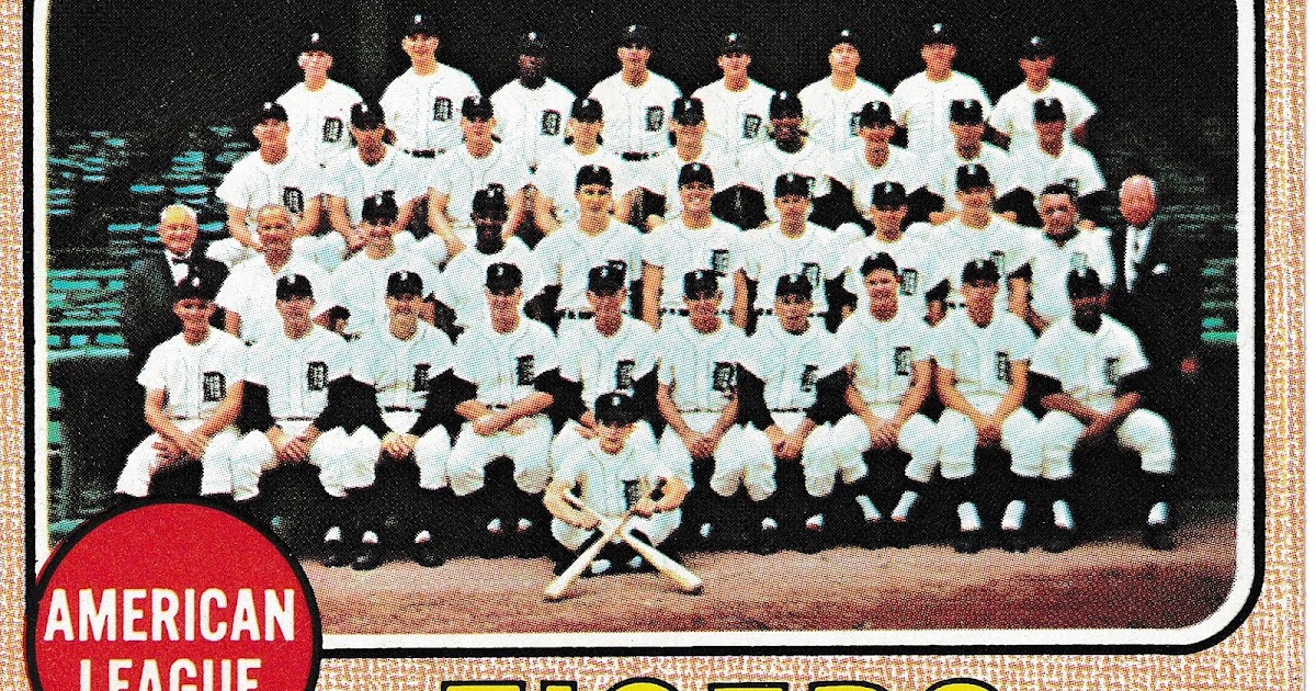 1968 Topps Baseball: The 1968 Tigers