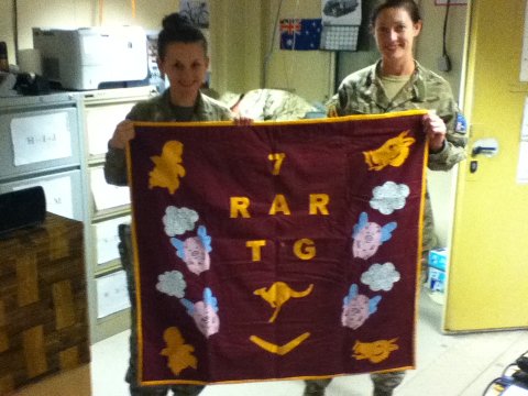 Sunday 7 April - Aussie Hero Quilts (and Laundry Bags)