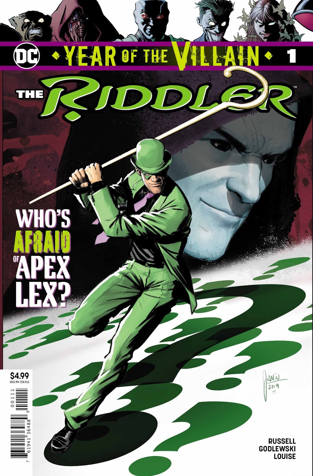 Weird Science DC Comics: PREVIEW: The Riddler: Year of the Villain #1