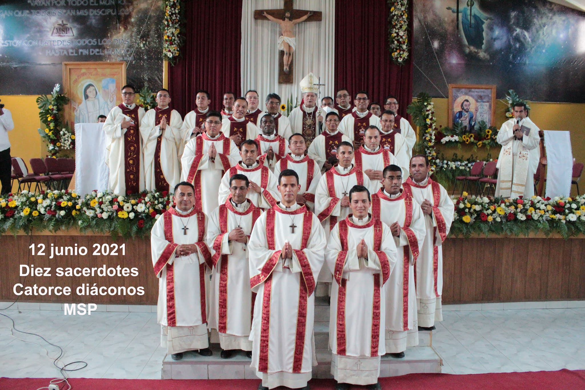 Misioneros MSP: 10 nuevos sacerdotes y 14 nuevos diáconos de los MSP en ...