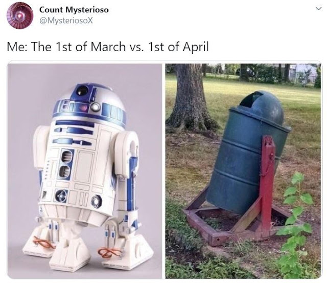 'March 1st vs. April 1st' Memes Depict How God-Awful March Was
