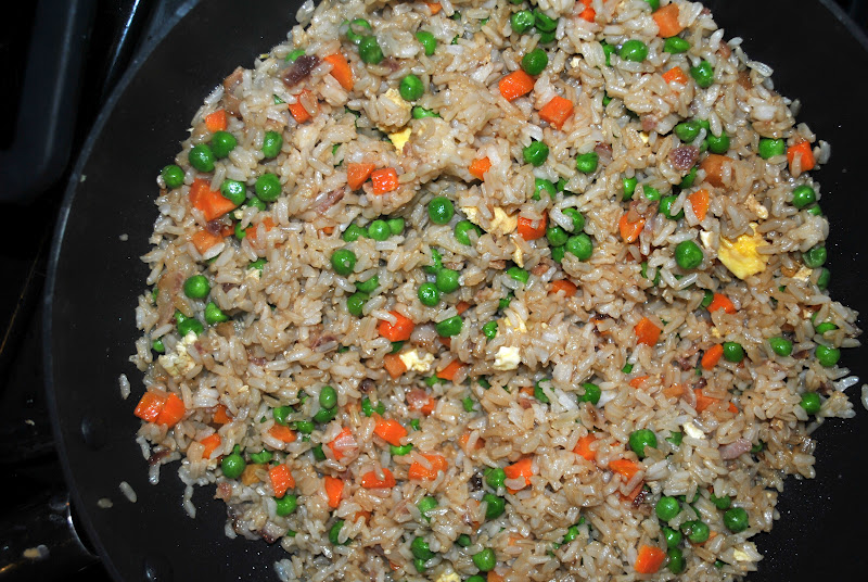 "tina" fried brown rice..