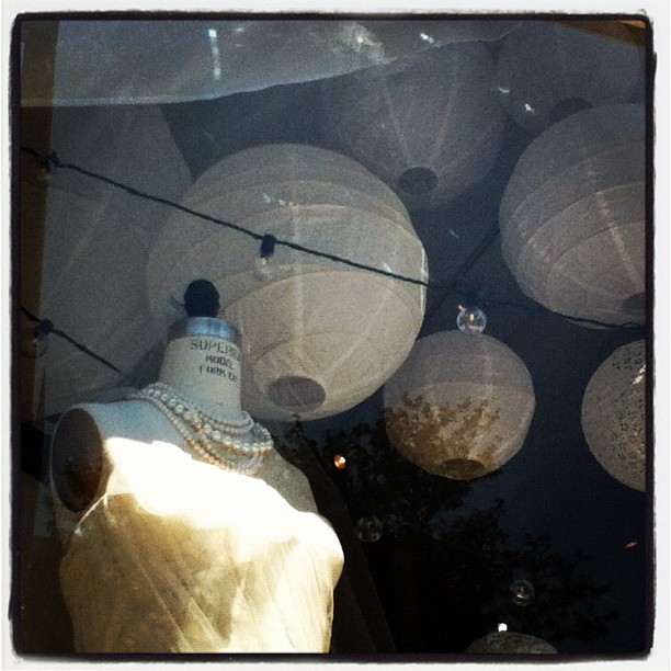 Wedding Window Display