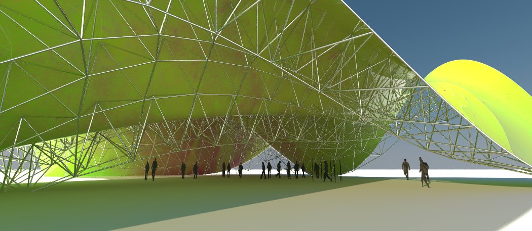 Space Frame[Follow Surface] - #6 Grasshopper (Download) | Dana Krystle ...