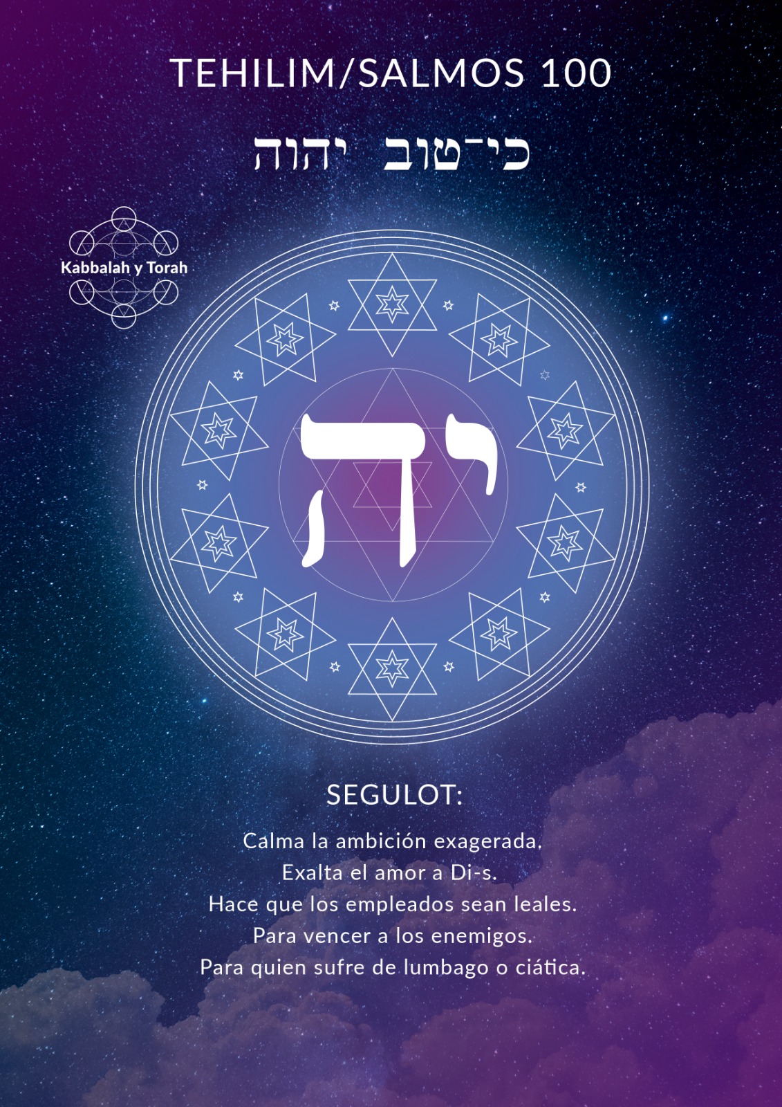 Kabbalah y Torah en Expansión : EL PODER DE LOS SALMOS: SEGULOT ...