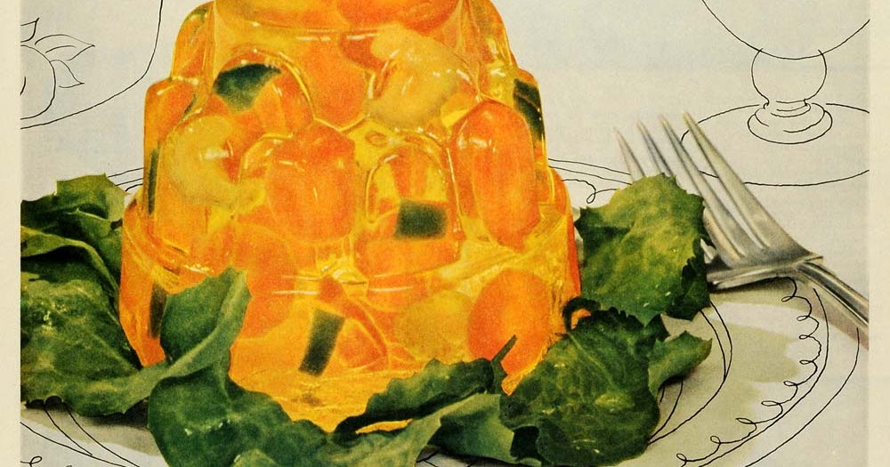 Vintage Recipe Blog: Not Everything is Better With Jell-o