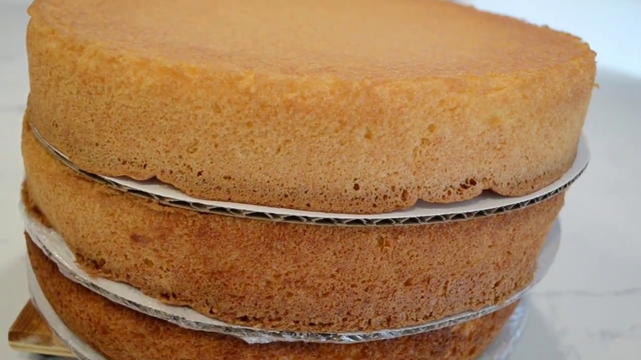 4 - Ingredients Sponge Cake Recipe | LUKA'S KITCHEN