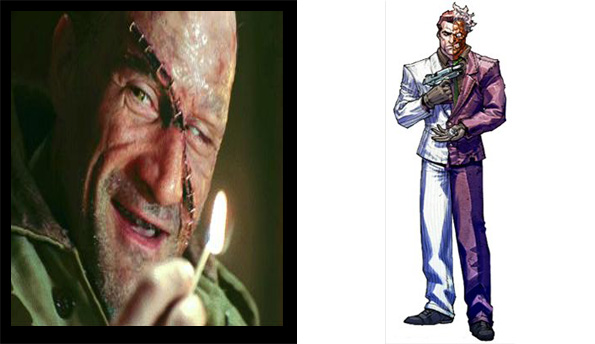 Batman Arkham Asylum Two Face