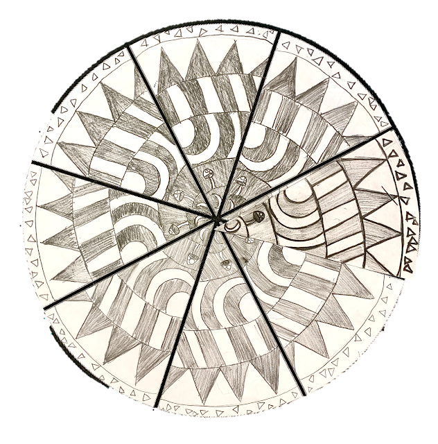 Rotations Circle Art | No. 2 Pencils