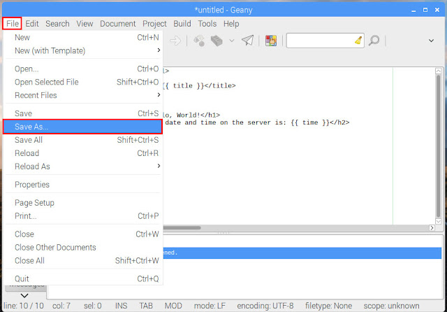 หุ่นยนต์ Raspberry Pi: การใช้งาน Flask ในการพัฒนา Web Application