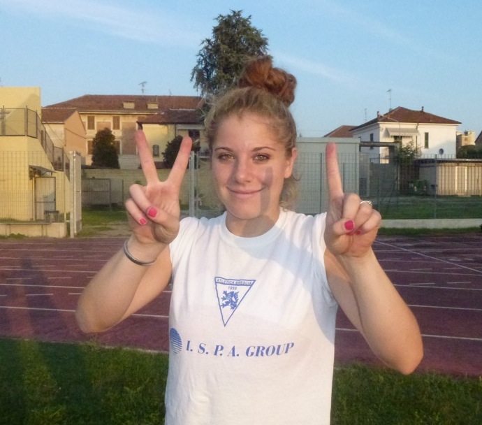 Atletica Sandro Calvesi dot blog: Chiara Sammaritani 12"21 a Novi Ligure!
