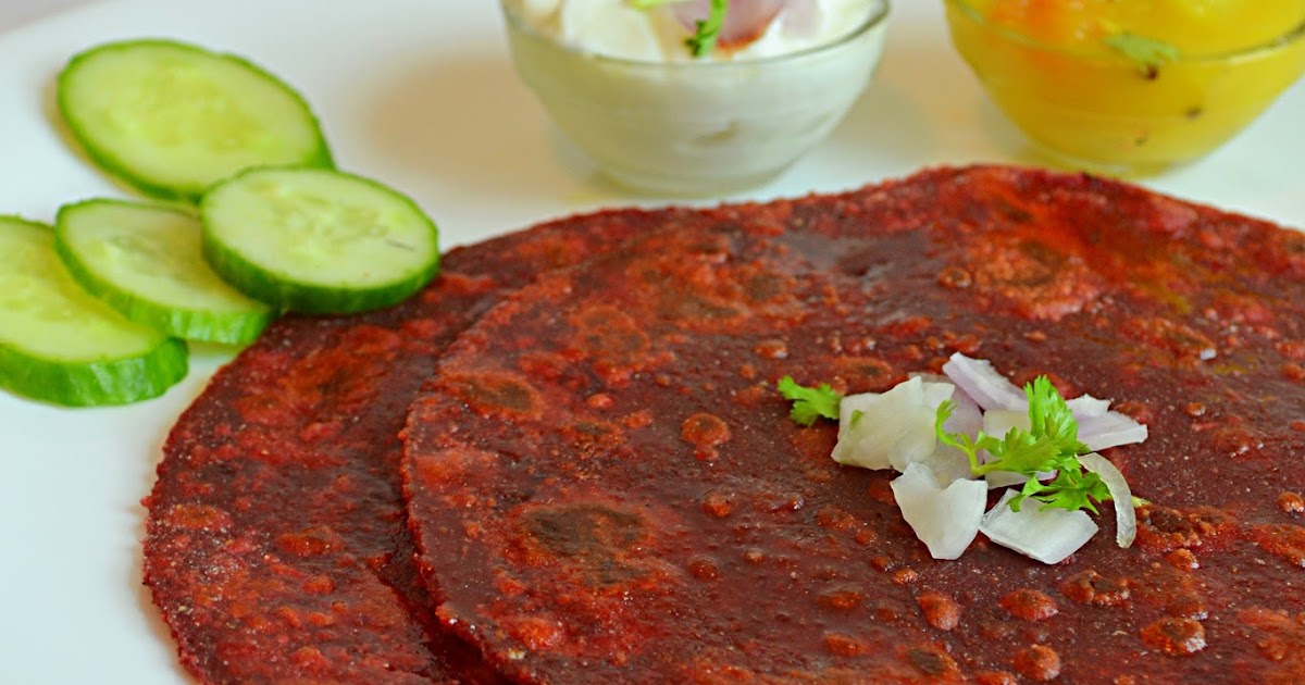 How to make Beetroot Chapati / Beetroot Roti