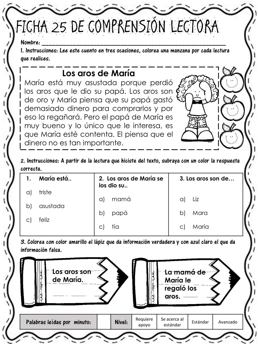 40 Fichas de Comprensión Lectora | Materiales Educativos para Maestras