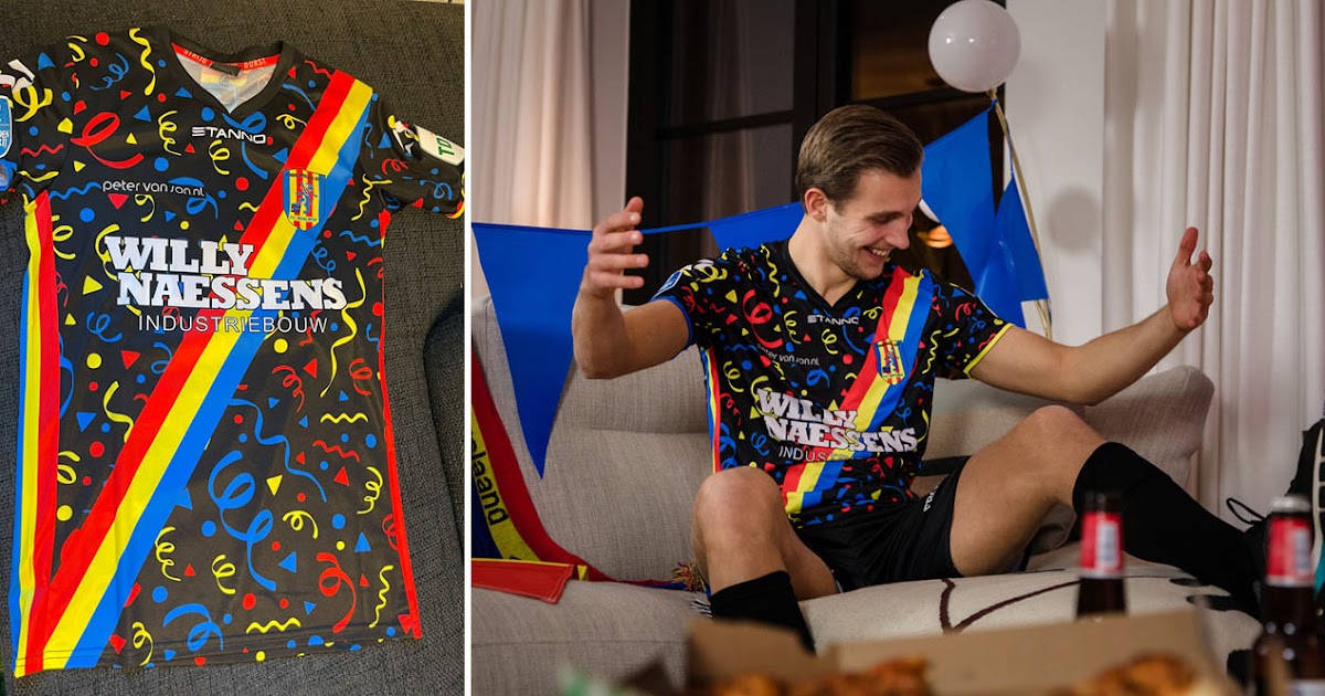 Football teams shirt and kits fan: RKC Waalwijk 2021 Carnival (Carnaval ...