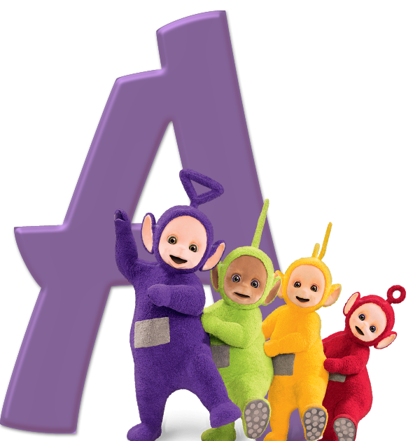 Blindada por Deus: Alfabeto decorativo Teletubbies