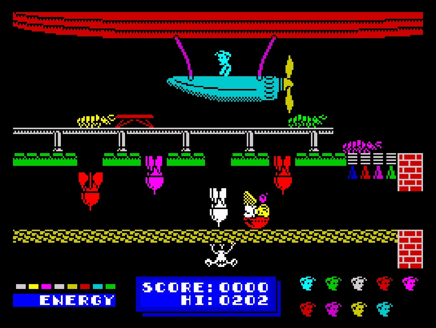Indie Retro News: Dynamite Dan - Florinthedwarf reviews a ZX Spectrum ...