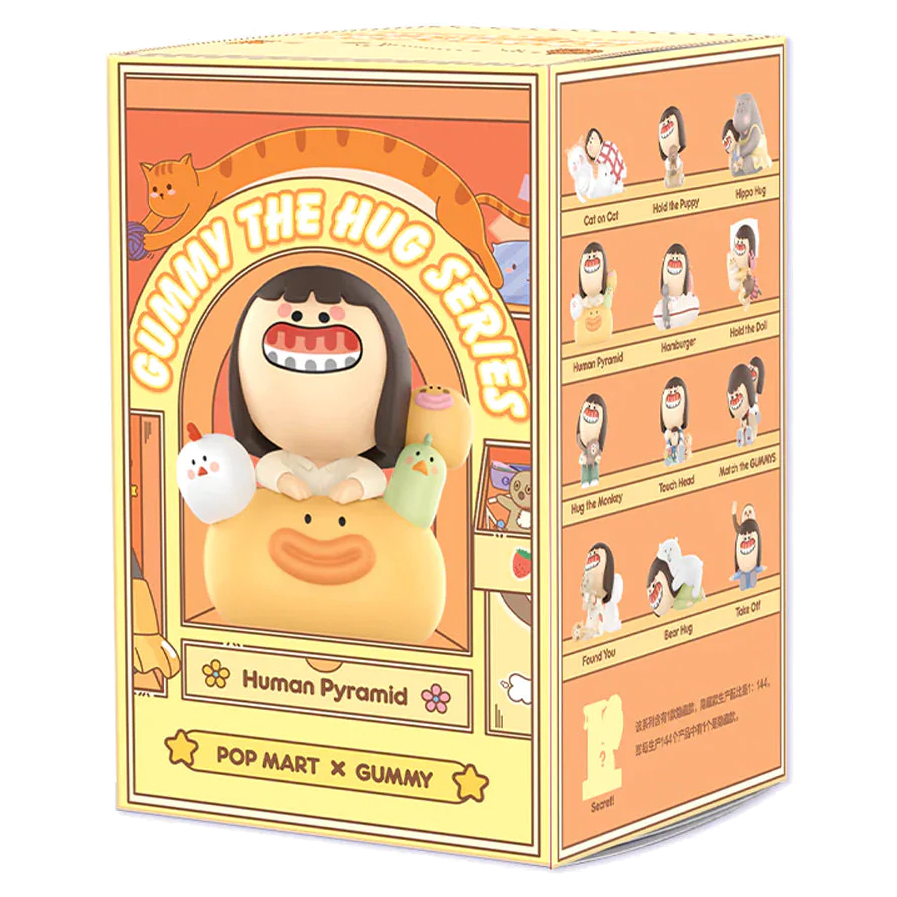 Pop Mart Touch Head Gummy The Hug Series Figure | The Toy Pool