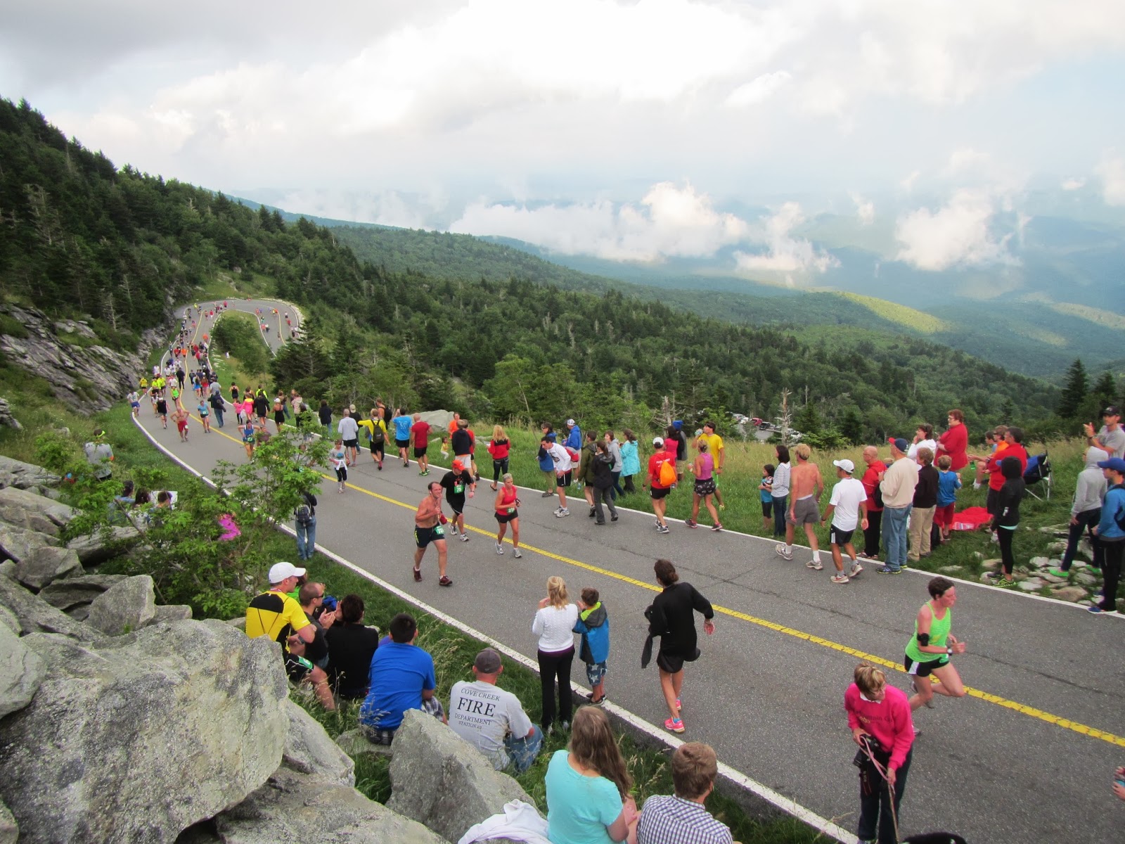 Running Redhead: The Bear Run- a 5.1 Mile run up to Grandfather Mountain